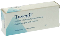 ipill.de, Ihre persönliche Apotheke - TAVEGIL Tabletten 20 St für 6,24 ...